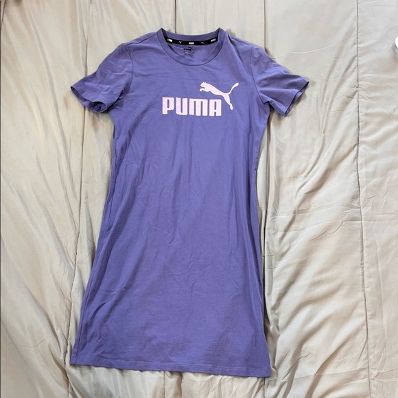 Puma | Dresses | Purple Puma Tshirt Dress | Poshmark